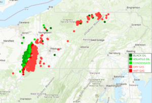 Utica Gas Production